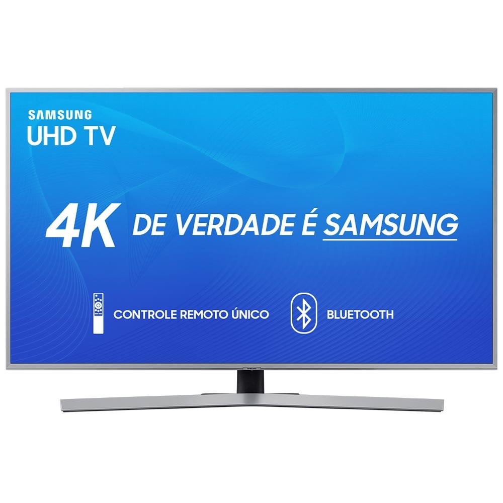 Smart TV LED 50´ UHD 4K Samsung, 3 HDMI, 2 USB, Bluetooth, Wi-Fi, HDR ...