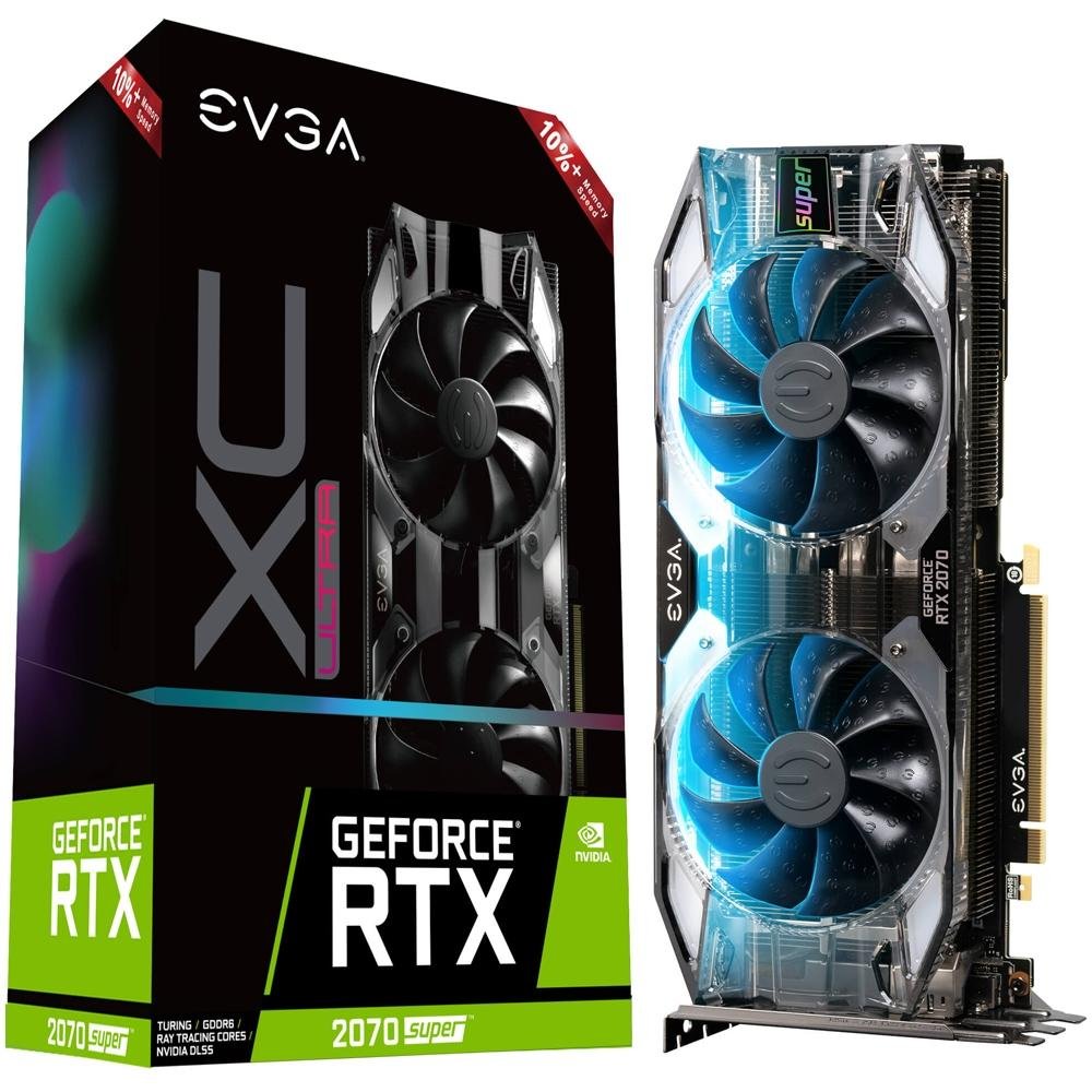 Placa de Vídeo EVGA NVIDIA GeForce RTX 2070 Super XC Ultra ...