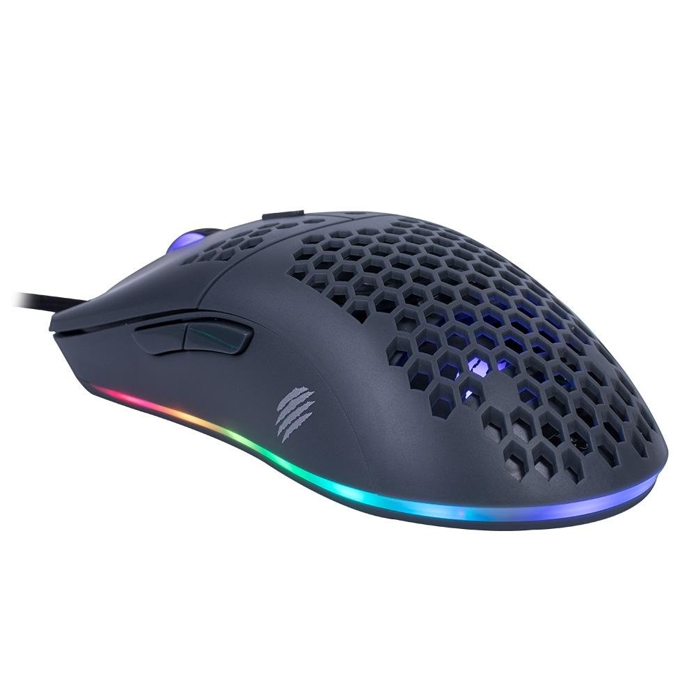 Mouse Gamer OEX Game Dyon Ultra Leve, RGB, 7 Botões, 7200DPI, Chumbo ...