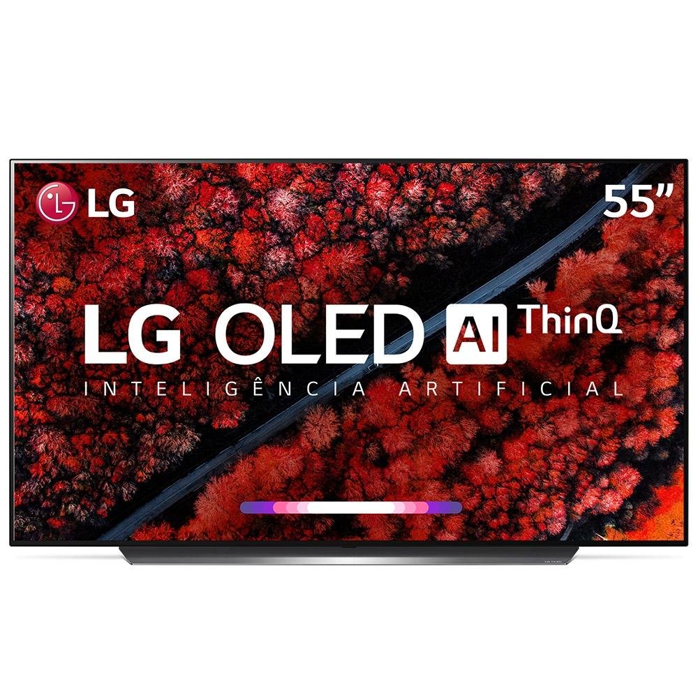 Smart TV LG 55 Polegadas OLED 4K UHD, 4 HDMI, 3 USB, Wi-Fi, Bluetooth ...
