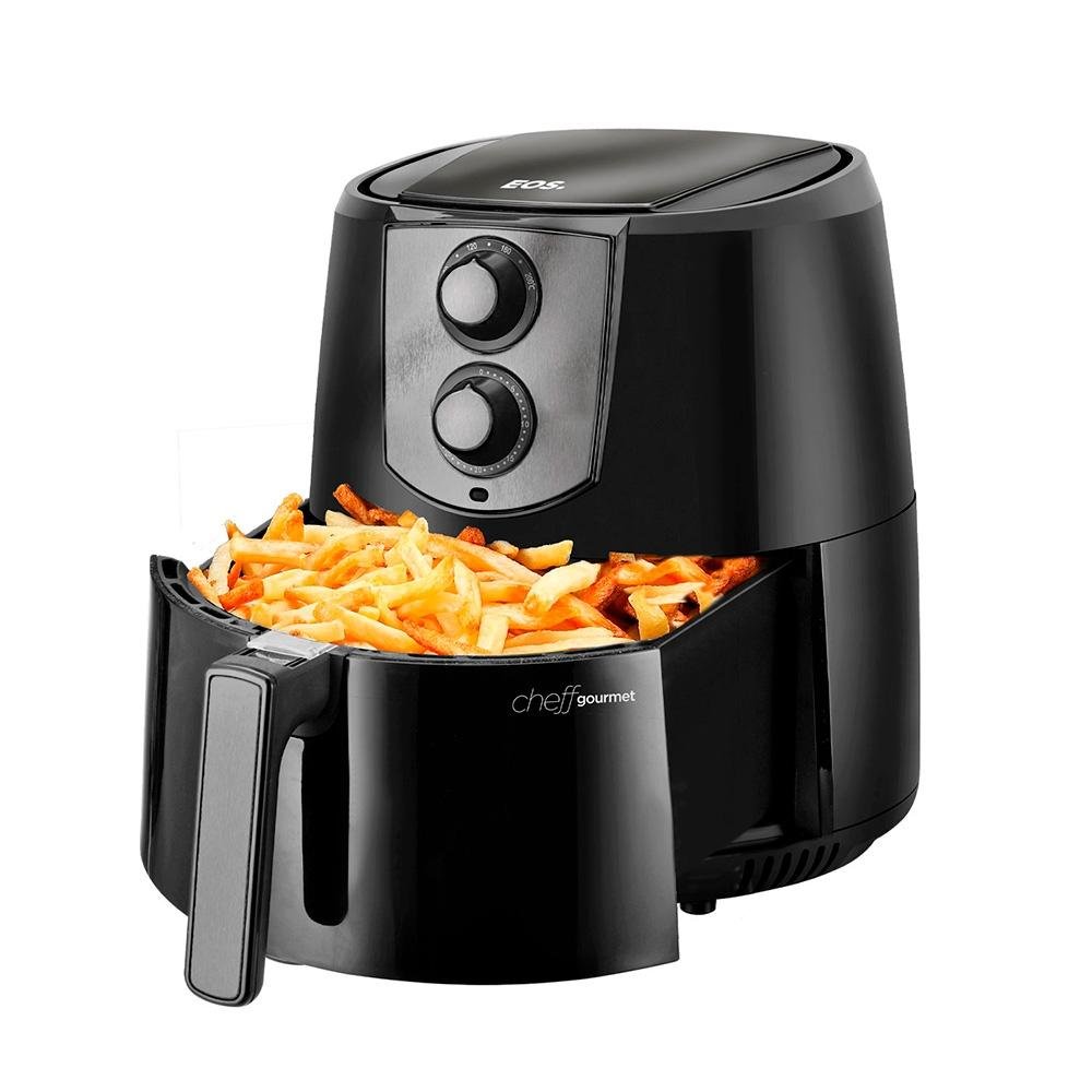 Fritadeira Air Fryer Sem Óleo EOS Chef Gourmet EAF42T, 4.2L, 1500W ...