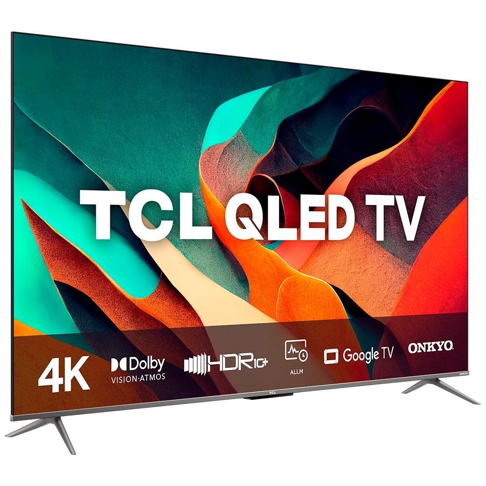 Smart TV 55 Polegadas TCL QLED UHD 4K | KaBuM!