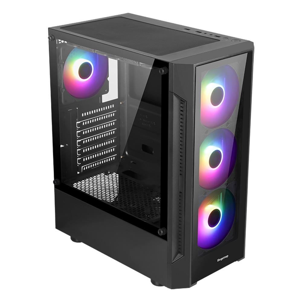 Gabinete Gamer Segotep Flexi 5, Mid Tower | KaBuM!