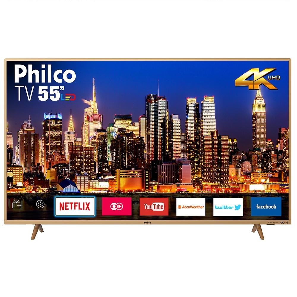 Smart TV LED 55´ 4K Philco - PTV55F61SNC | KaBuM!