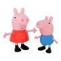 Boneca Peppa Pig Peppa e George
