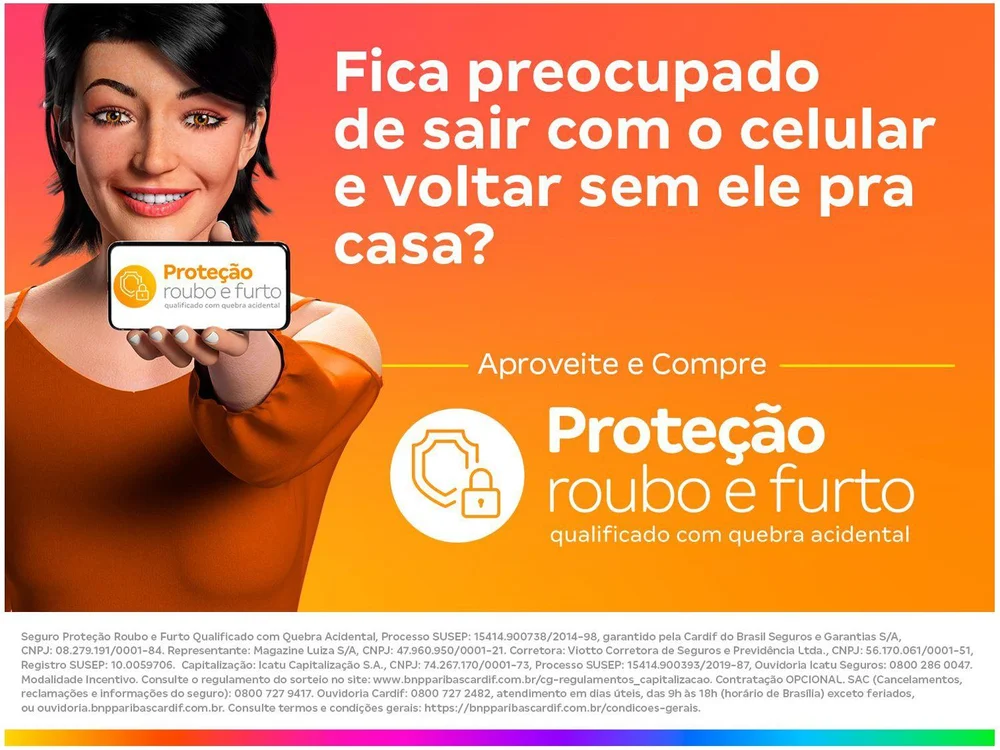 Smartphone LG K61 128GB Titânio 4G Octa-Core - 4GB