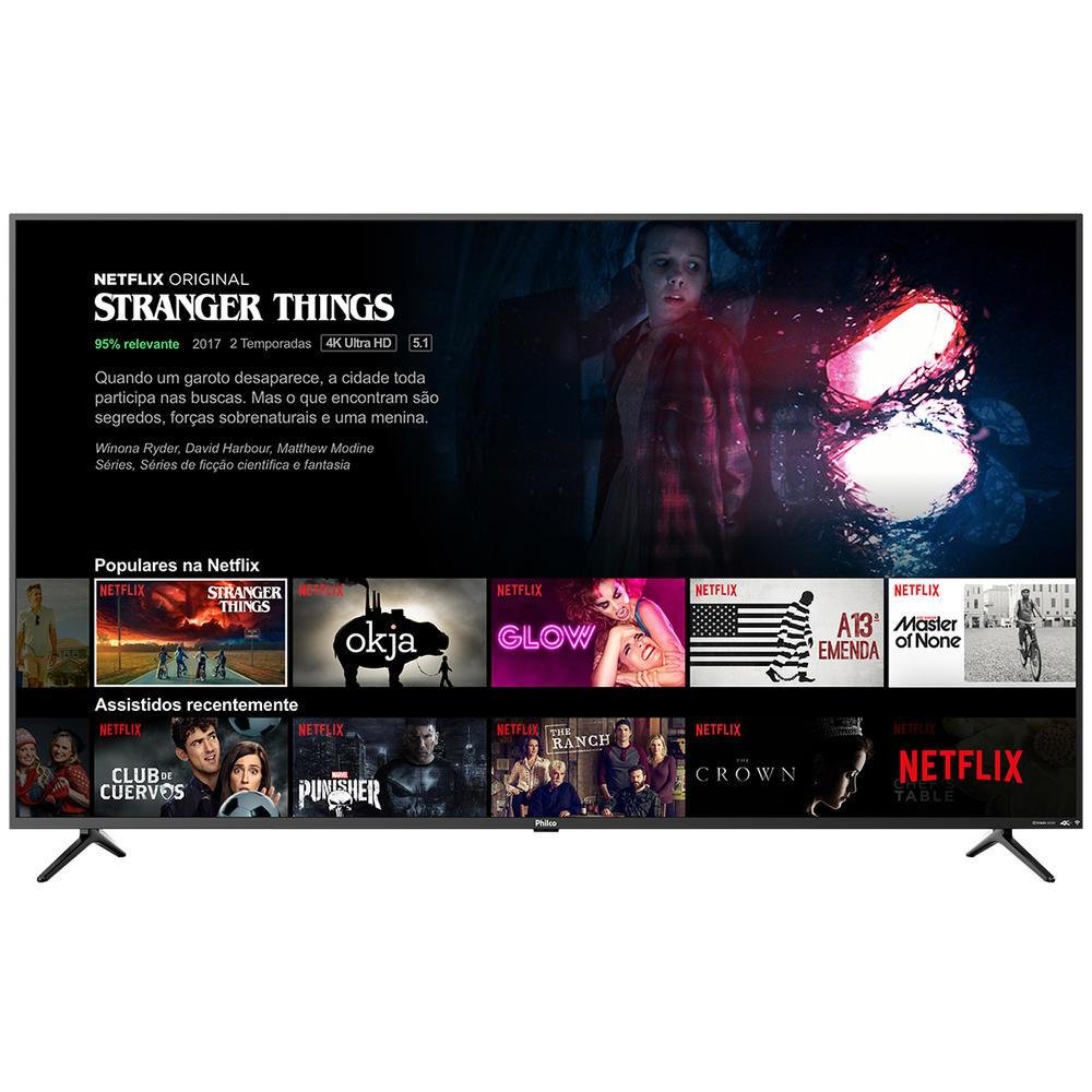 Smart TV Philco 4K 65'', PTV65F80SNS - Bivolt | KaBuM!