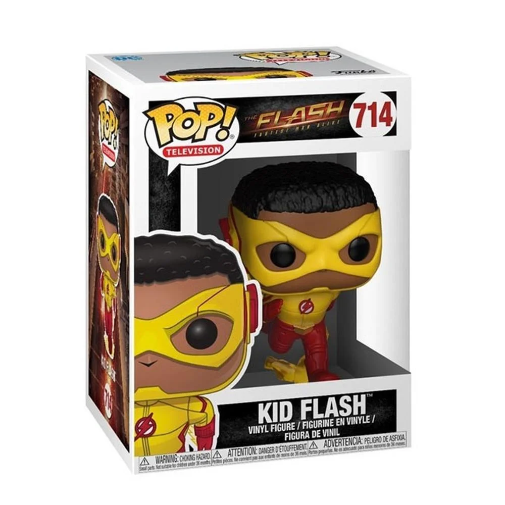 Funko Pop The Flash Kid Flash Kabum