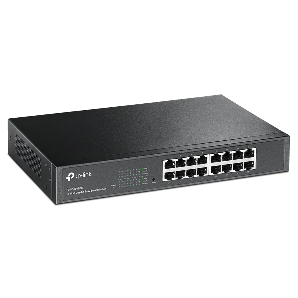 Switch TPLink 16 Portas Gigabit 101001000 KaBuM