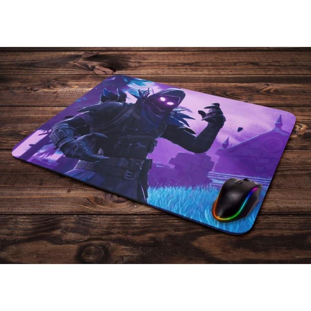 Mouse Pad Gamer Fortnite Raven Ii