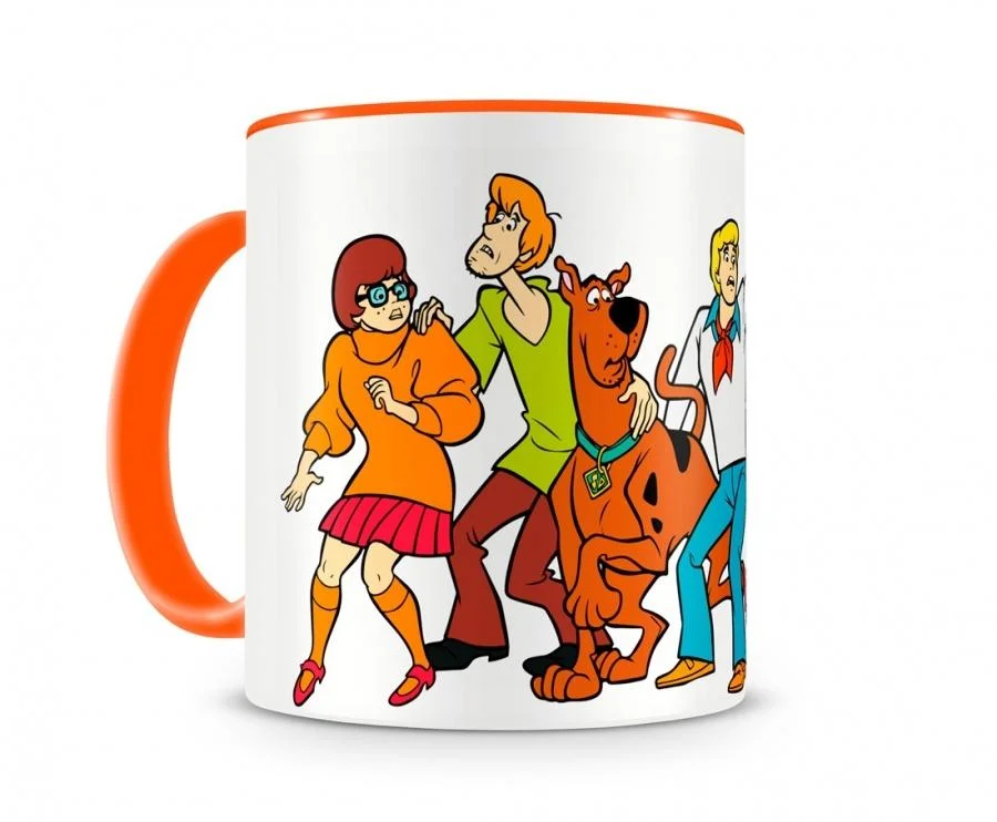 Caneca Scooby Doo Gang Laranja