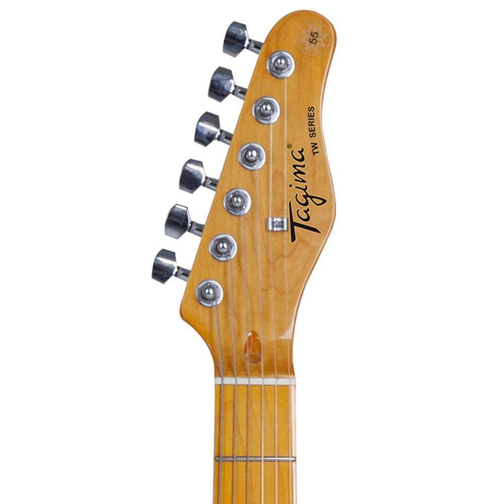Guitarra Tagima Tw55 Telecaster Preta Woodstock Bk