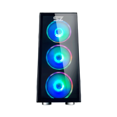 Gabinete Gamer Stormz Daring Full Tower RGB KaBuM