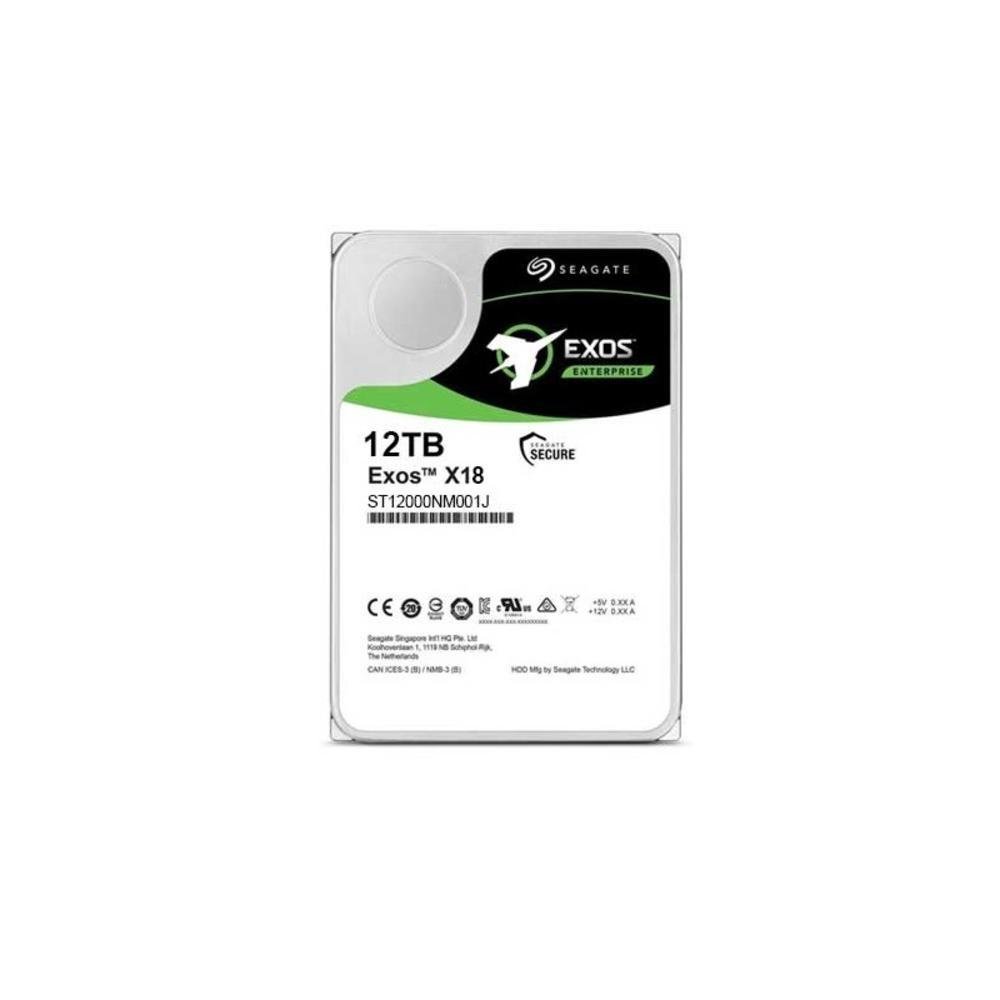 HD Servidor Seagate Exos X18 12TB SATA 6GB/s 7200RPM 256MB 512E 4KN 3.5 ...
