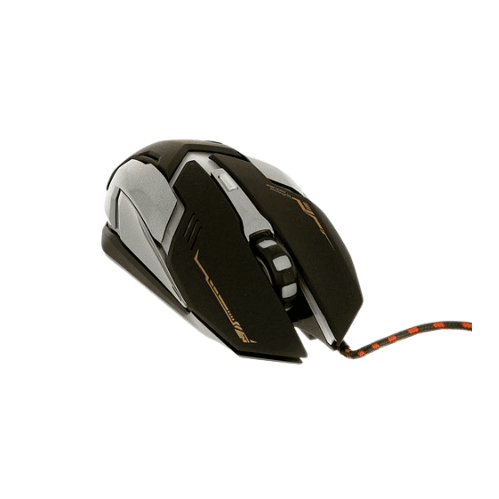 Mouse Gamer H'maston V6 LED, 2400 DPI, USB | KaBuM!