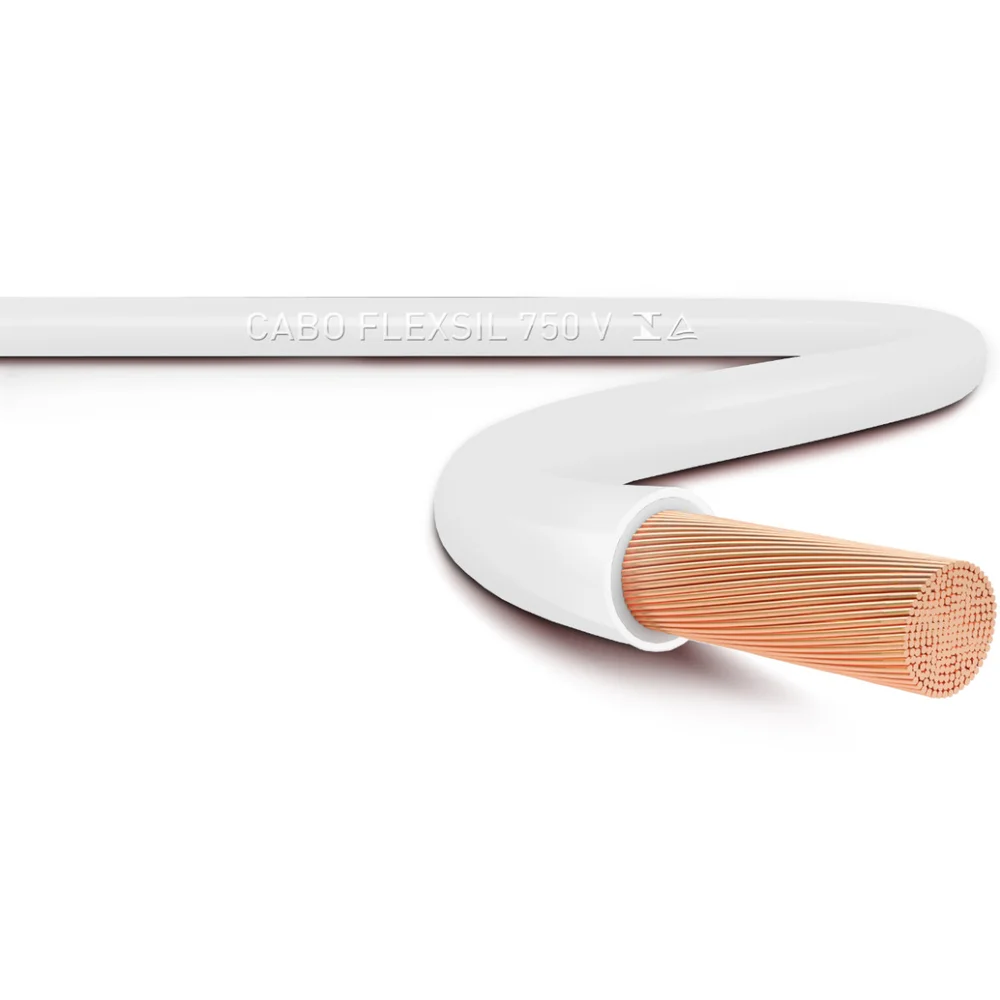 Cabo Flexivel Flexsil 750v 1000mm 100m KaBuM