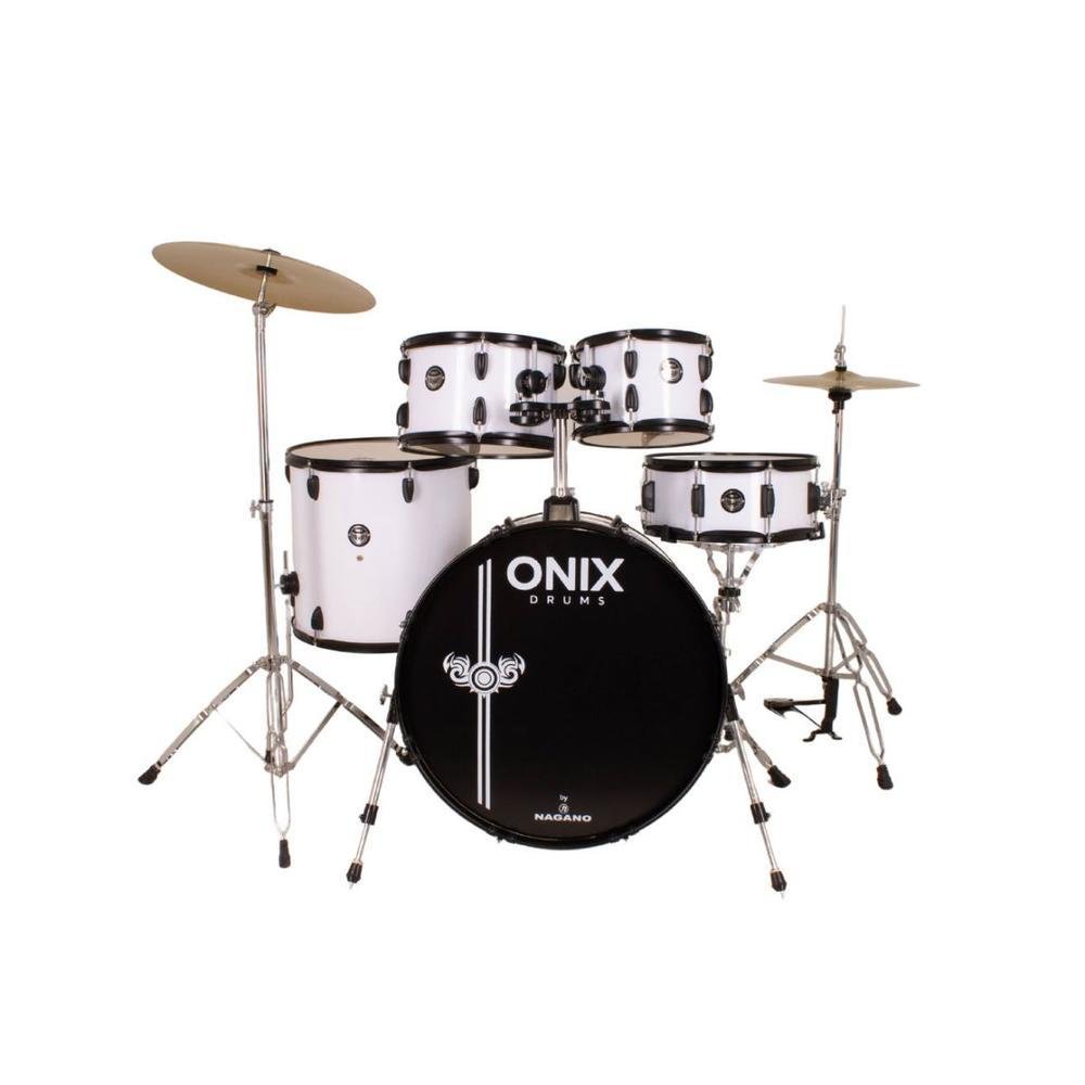 Bateria Acústica Tagima Nagano Onix Smart KaBuM
