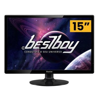 Monitor LED Widescreen 15.4" Brazilpc 15BPC-KAN HDMI | KaBuM!