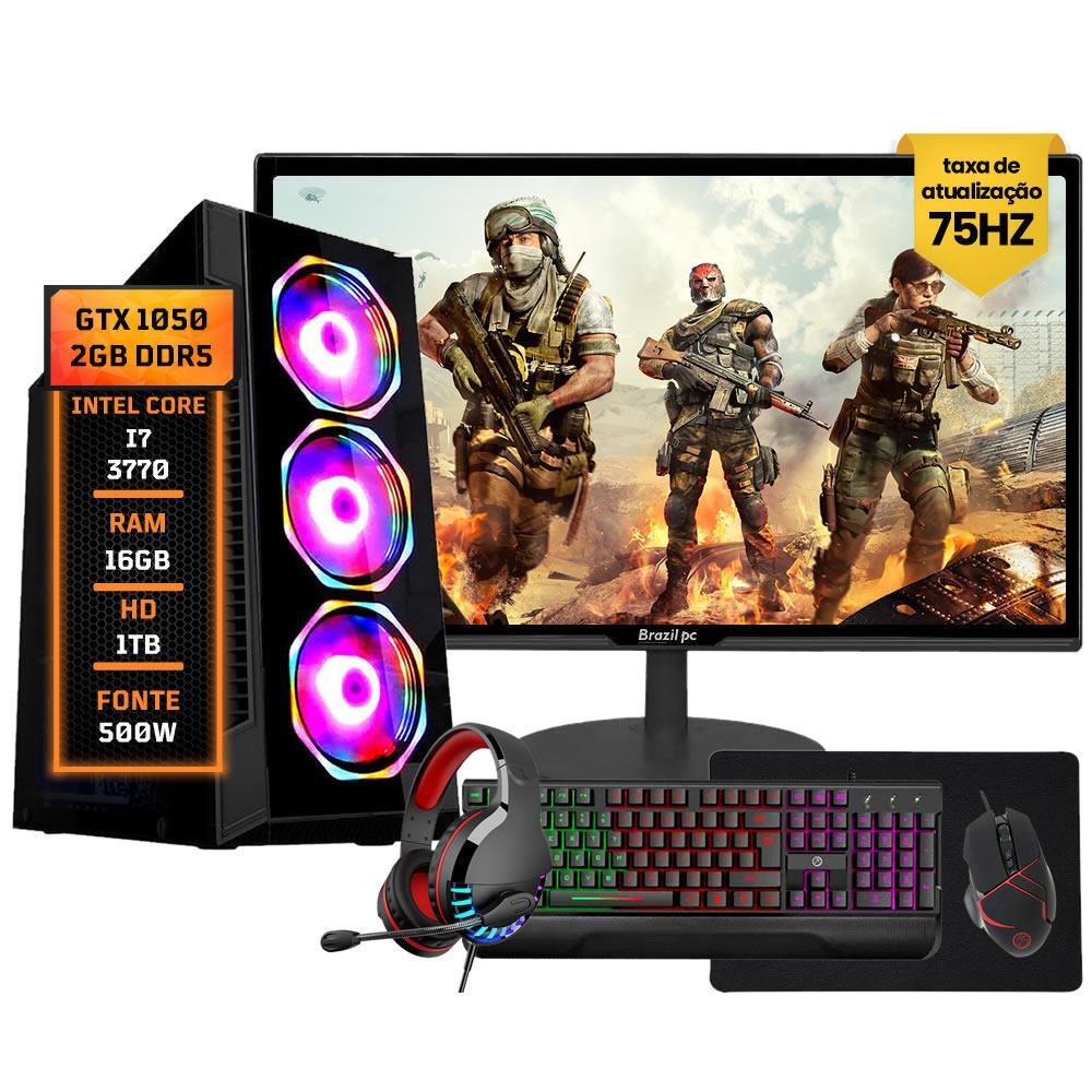 PC Gamer I7 16GB GTX 1050 2GB KaBuM