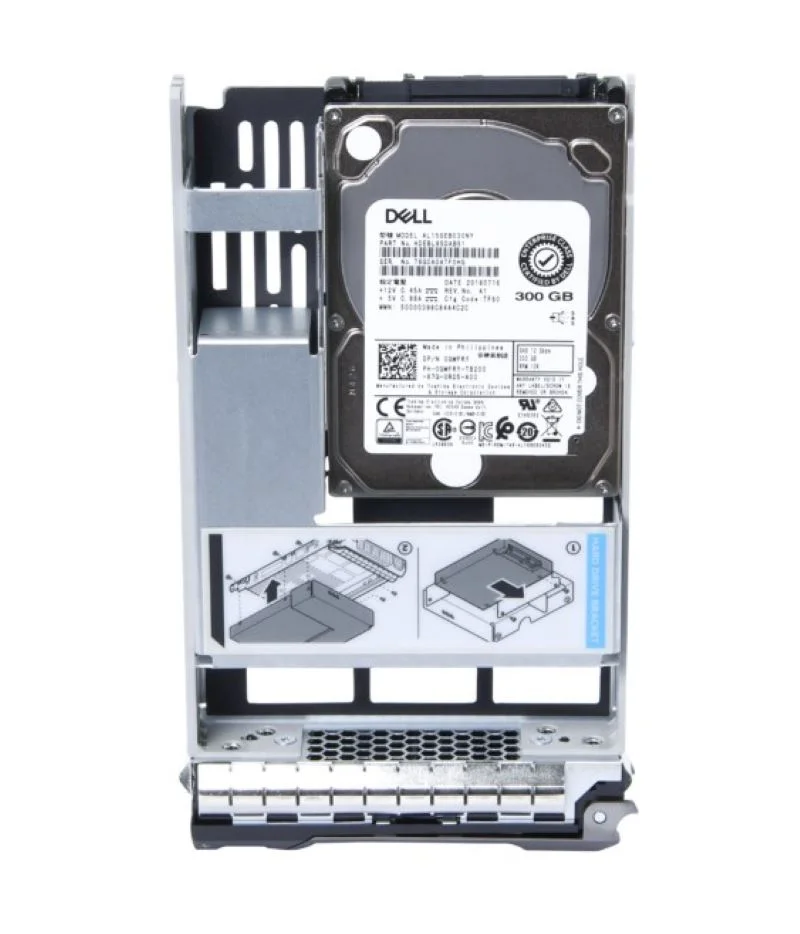 HD Sas Dell 300GB 25 Gwfry KaBuM