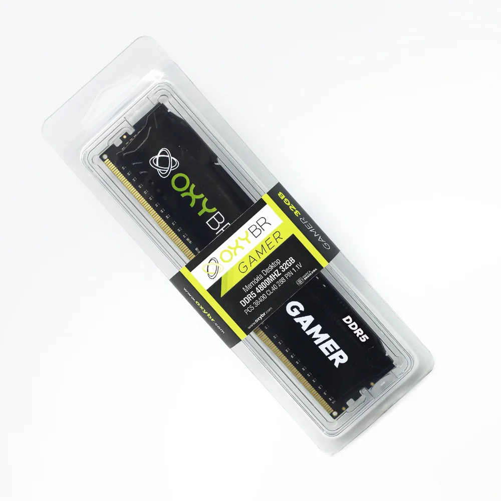 Memória Ram Gamer Oxybr 32GB 4800MHz DDR5 KaBuM