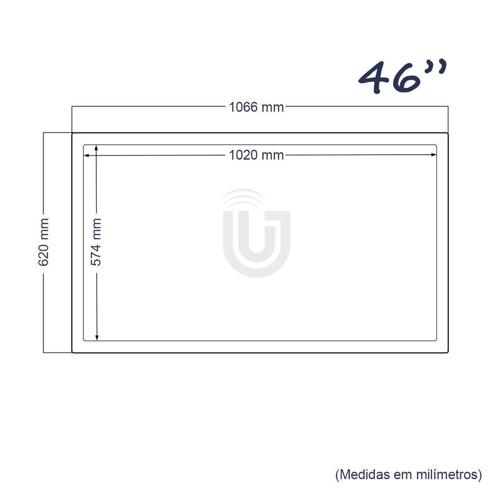 Moldura Interativa Unionboard 46 Polegadas KaBuM