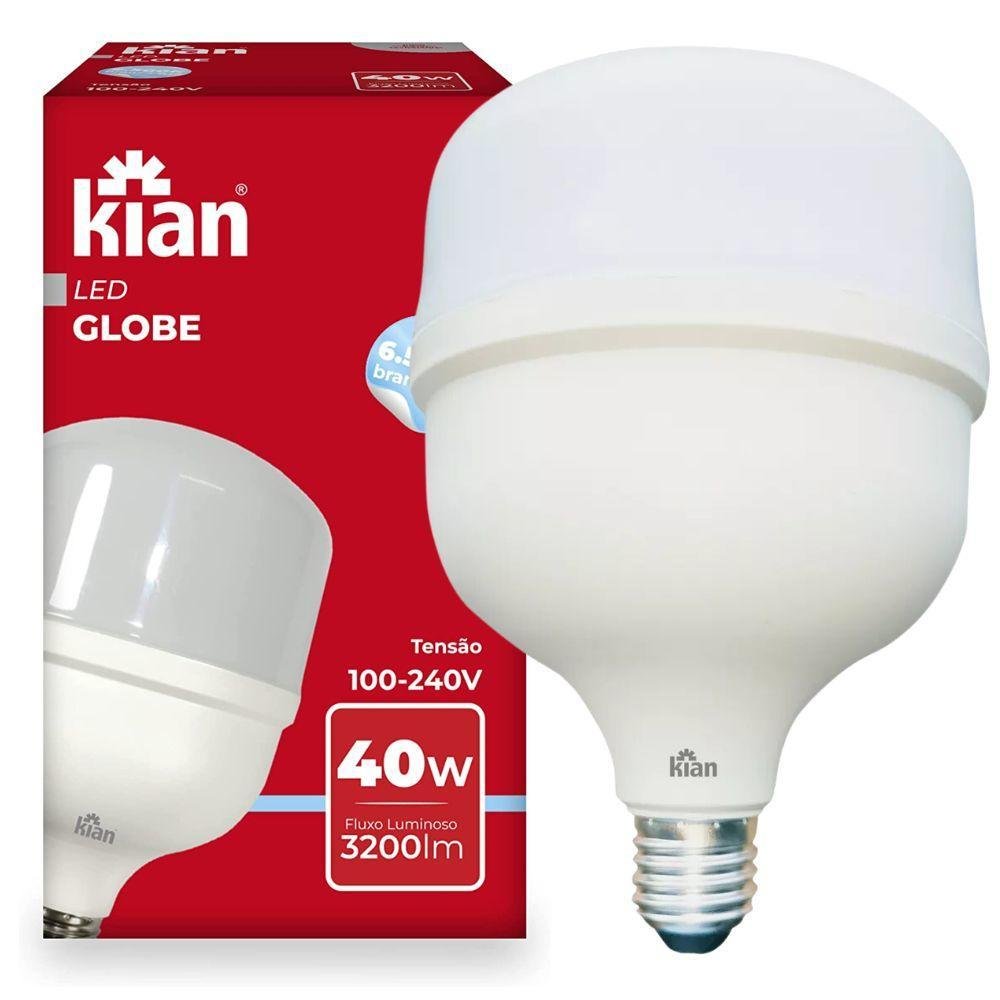 Lâmpada Led 40w Kian Alta Potência Luz Forte