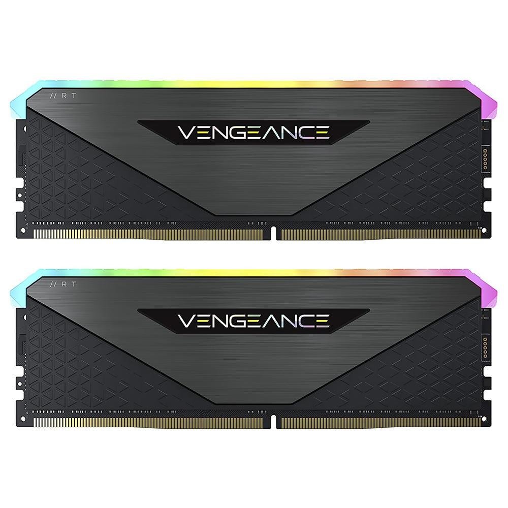 Memória Corsair Vengeance RGB Rt 32GB KaBuM