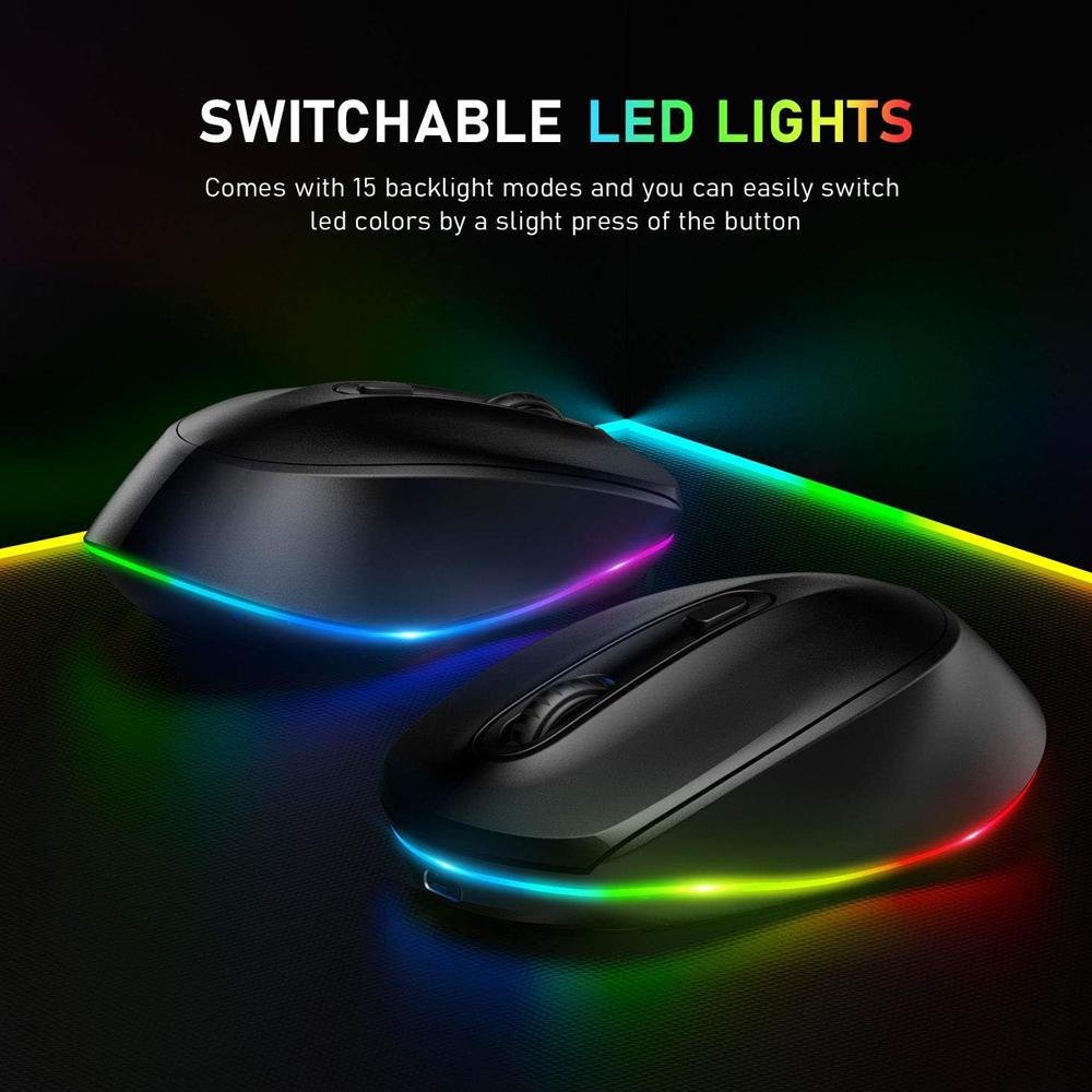 Mouse Seenda Iwg Fgm02 Sem Fio Bluetooth