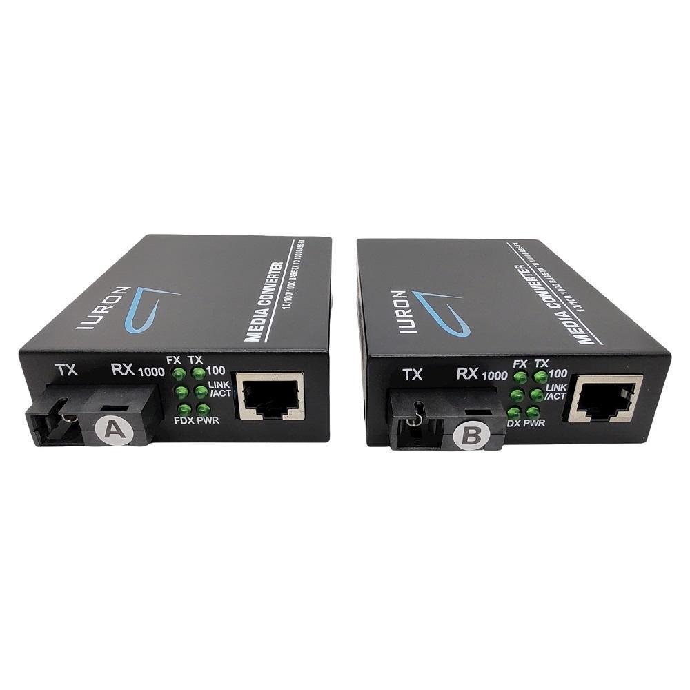 Par Conversor Rj45 MídiaFibra Ótica Gigabyt KaBuM