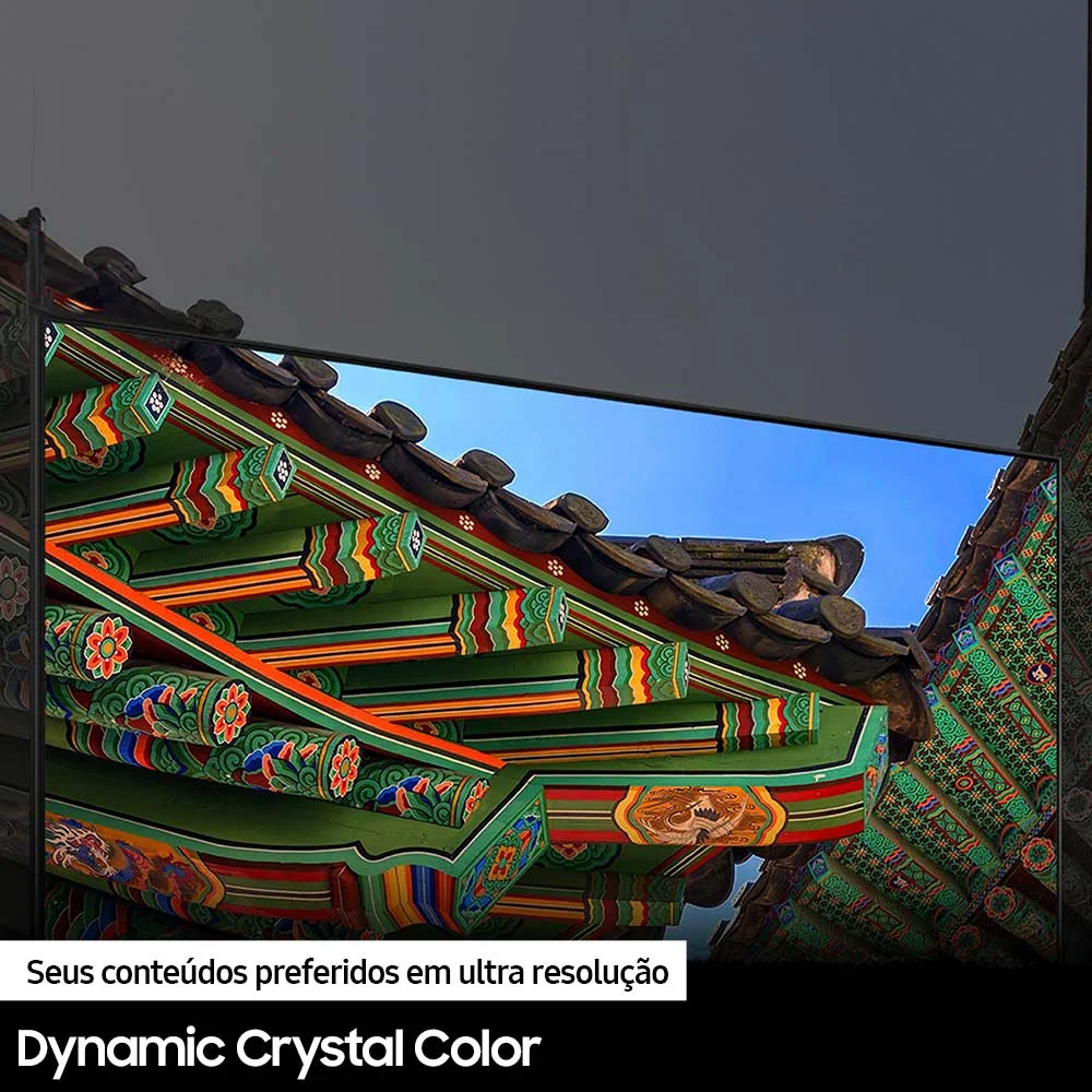 Smart TV Samsung 70 Polegadas Crystal UHDKaBuM