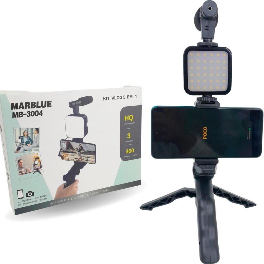Kit Completo para Vloggers e Criadores de